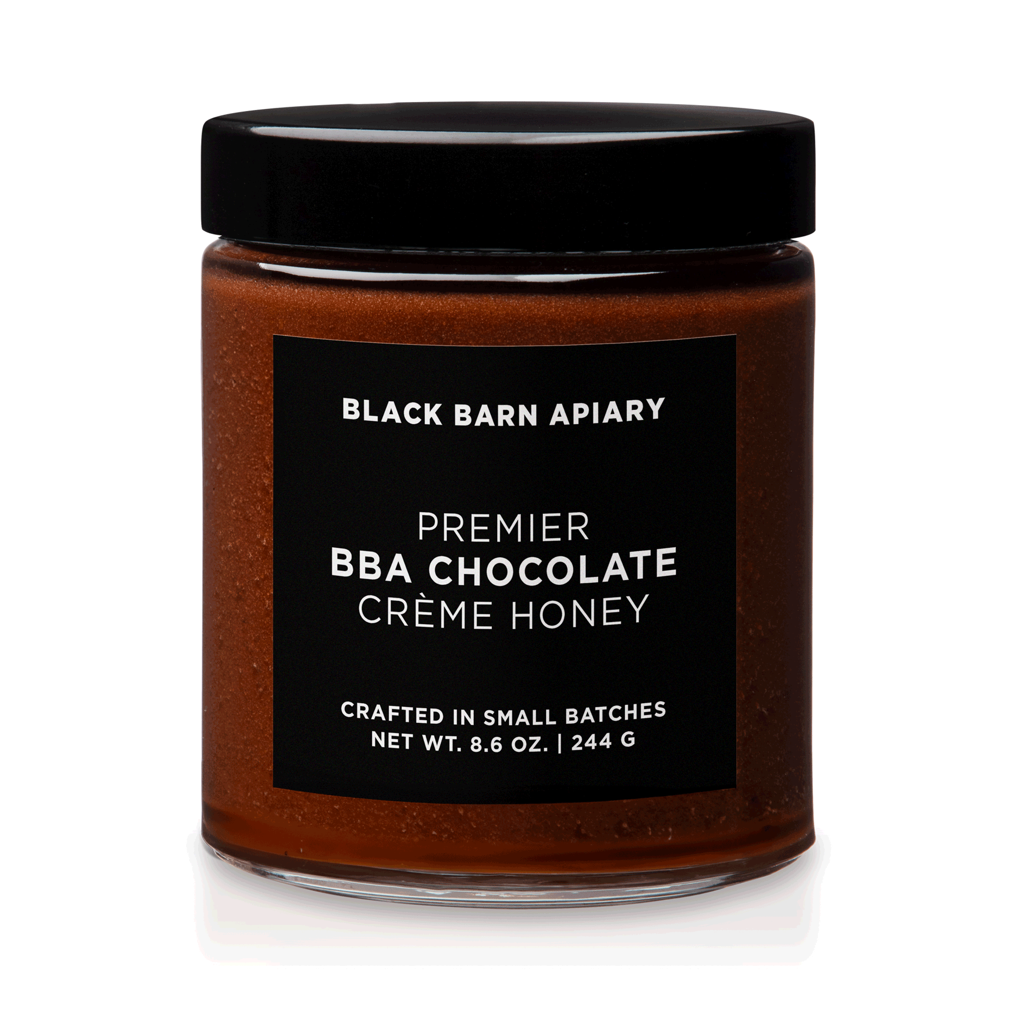 BBA CHOCOLATE CRÉME HONEY – BLACK BARN APIARY